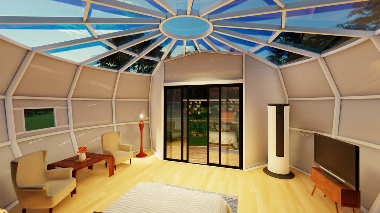 Domespaces | Geodesic Domes: : Domester DRD Domes