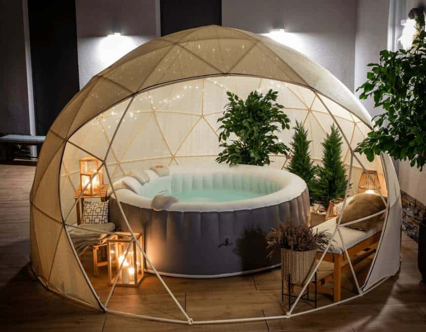 Relaxing Domes-Domespaces