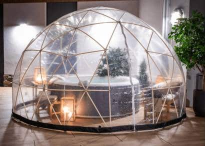 Relaxing Domes-Domespaces