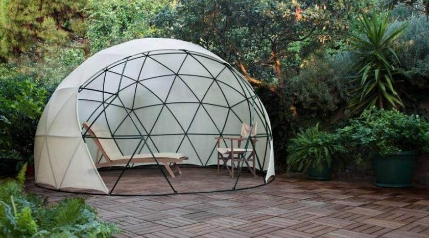 Relaxing Domes-Domespaces
