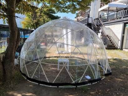 Relaxing Domes-Domespaces