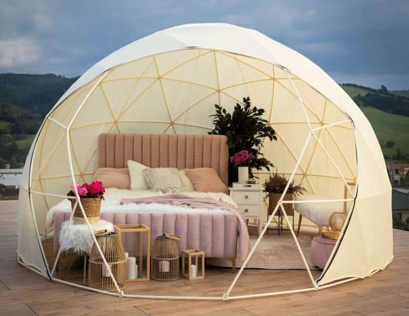 Relaxing Domes-Domespaces