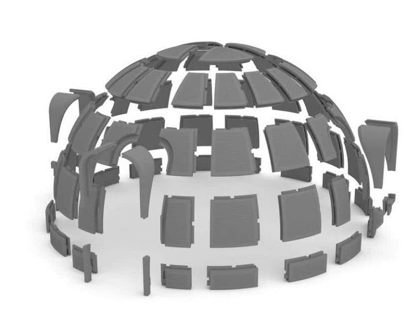Domespaces: Monolithic Domes