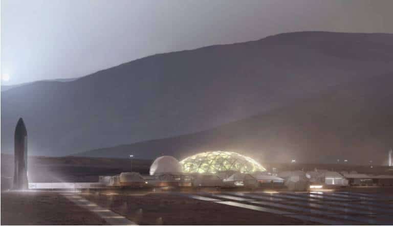 Mirrored Domes