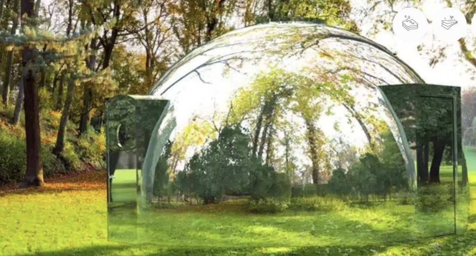 The Artistic Appeal Of Mirrored Domes