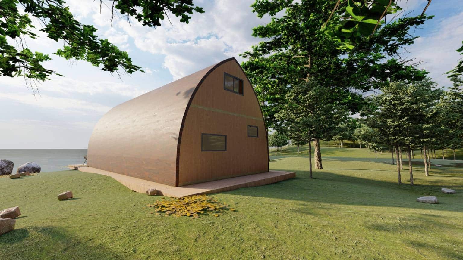 Cardinal House – Unique Residential Dome | Domespaces